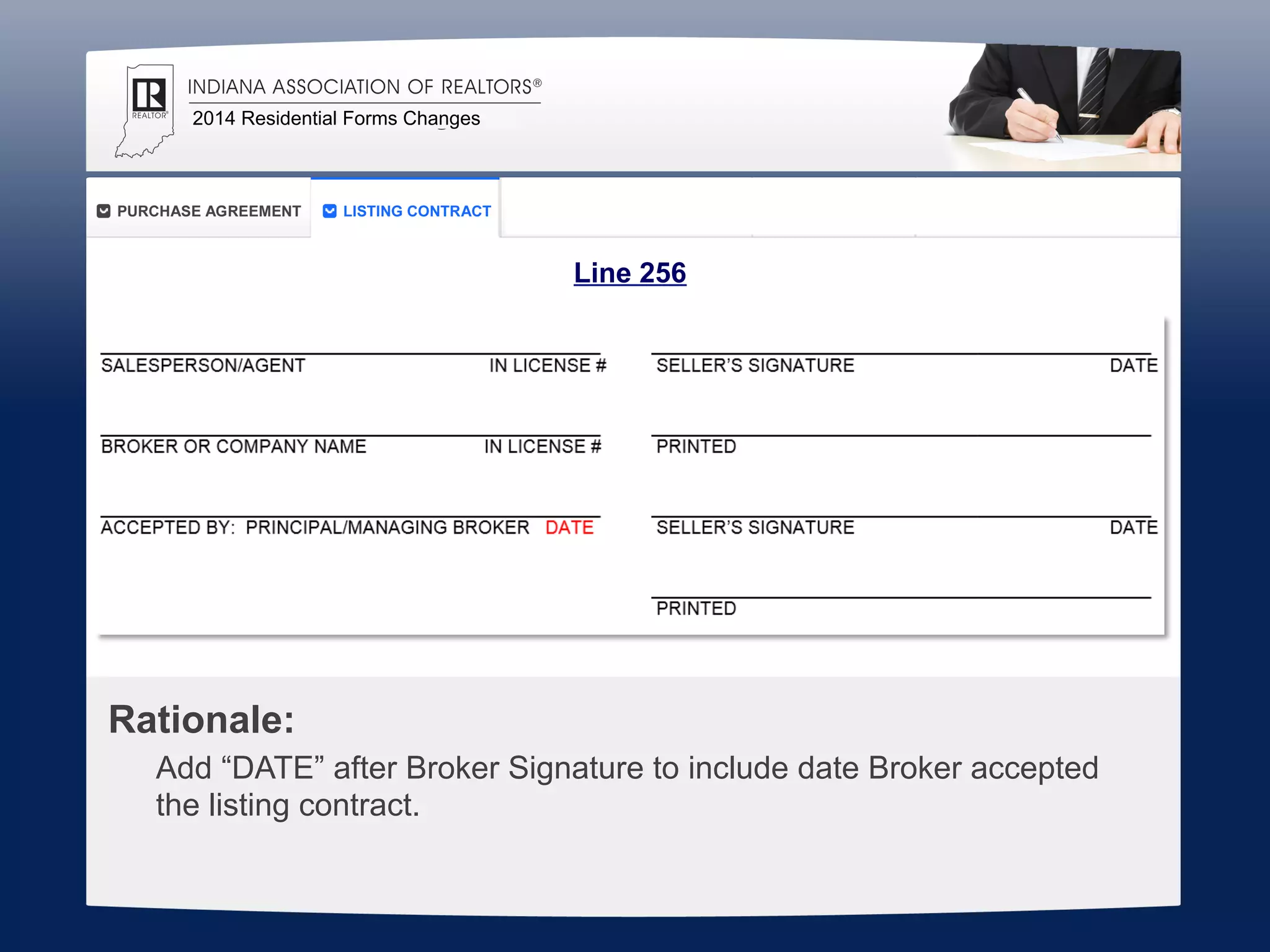 2014 IAR Residential Forms Changes | PPT