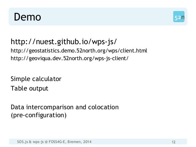 Javascript Client Libraries For The Former Long Tail Of Ogc Standar