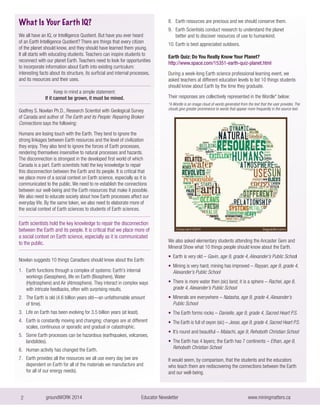 2014 groundWORK Newsletter | PDF