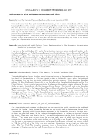 2014 higher history exam | PDF