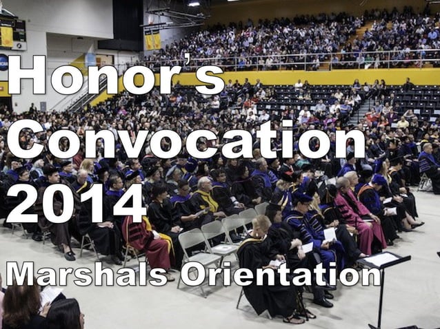 2014 honors convocation | PPT
