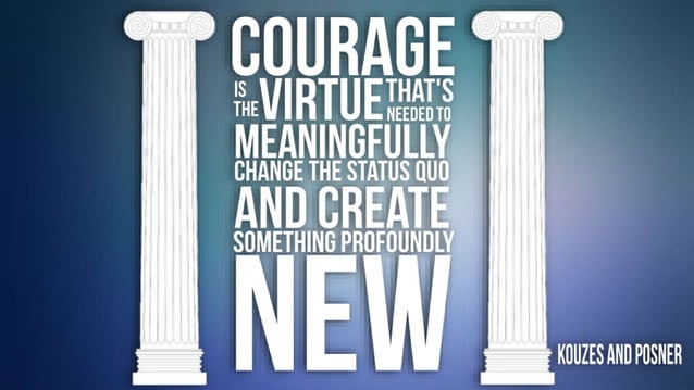 Courageous Leadership: Using Courage to Transform the Workplace | PPTX