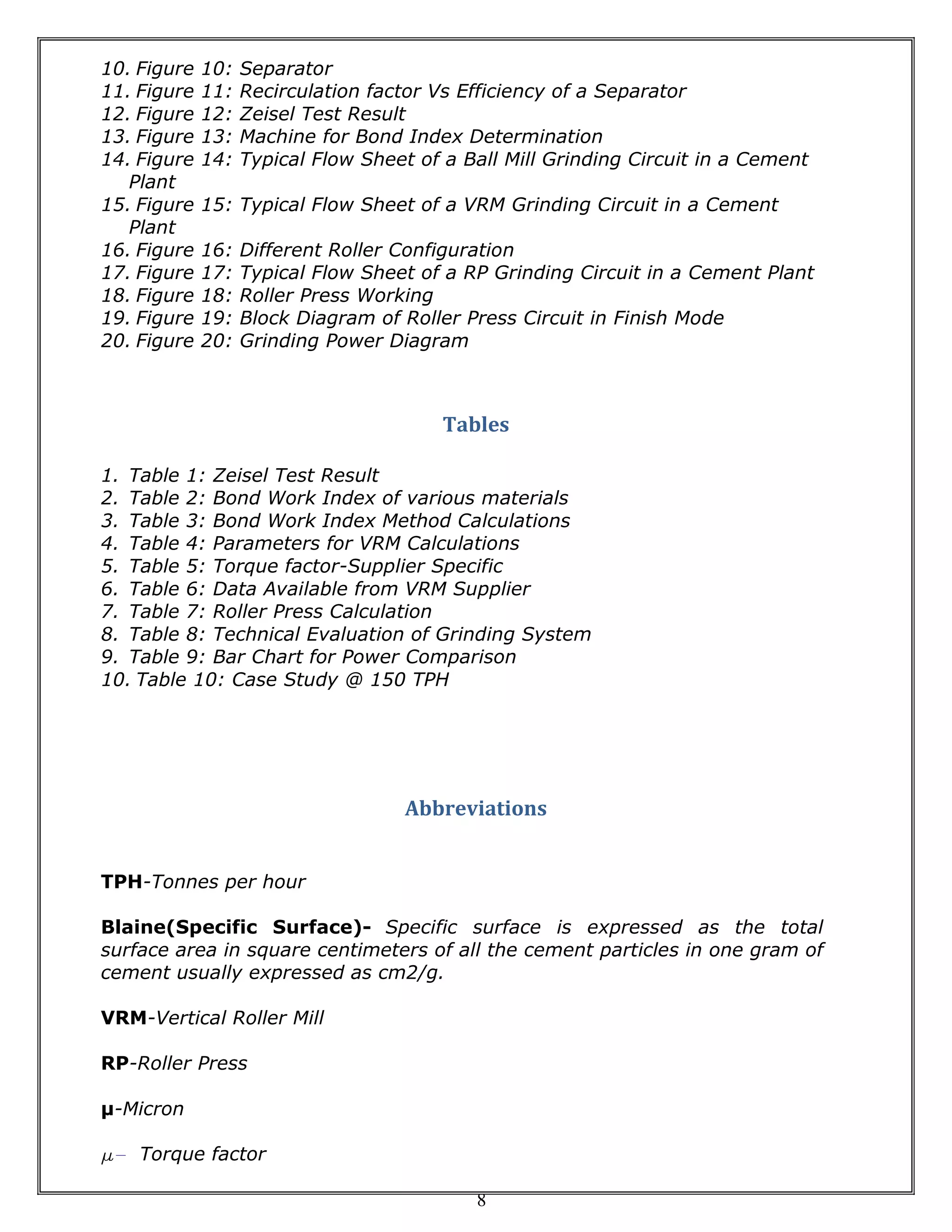 Analysis of Various Cement grinding Systems with Respect to Power ...