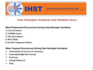 IHST Safety Resources for Helicopter Pilots and Operators | PPTX