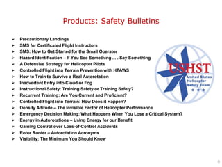 IHST Safety Resources for Helicopter Pilots and Operators | PPTX