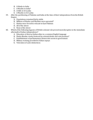 2014 India Test | DOCX