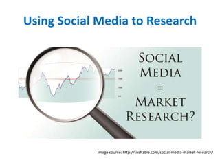 Social Media, Research and Statistics | PPT
