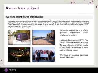 2014 karma membership overview opt9.24.14