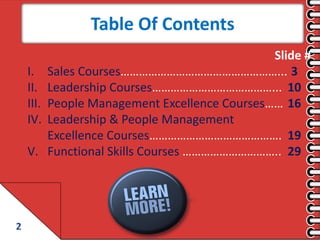 Danone 2014 Learning Catalog | PPT