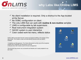 2014 lims presentation | PPT | Databases | Computer Software and ...
