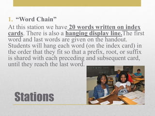 Literacy Stations Expectations | PPTX