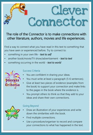 Literature Circles roles | PPTX