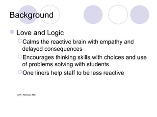 Teaching With Love And Logic Content