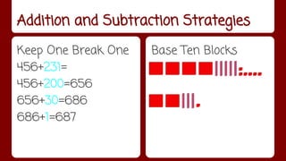 3rd Grade Math Strategies | PDF