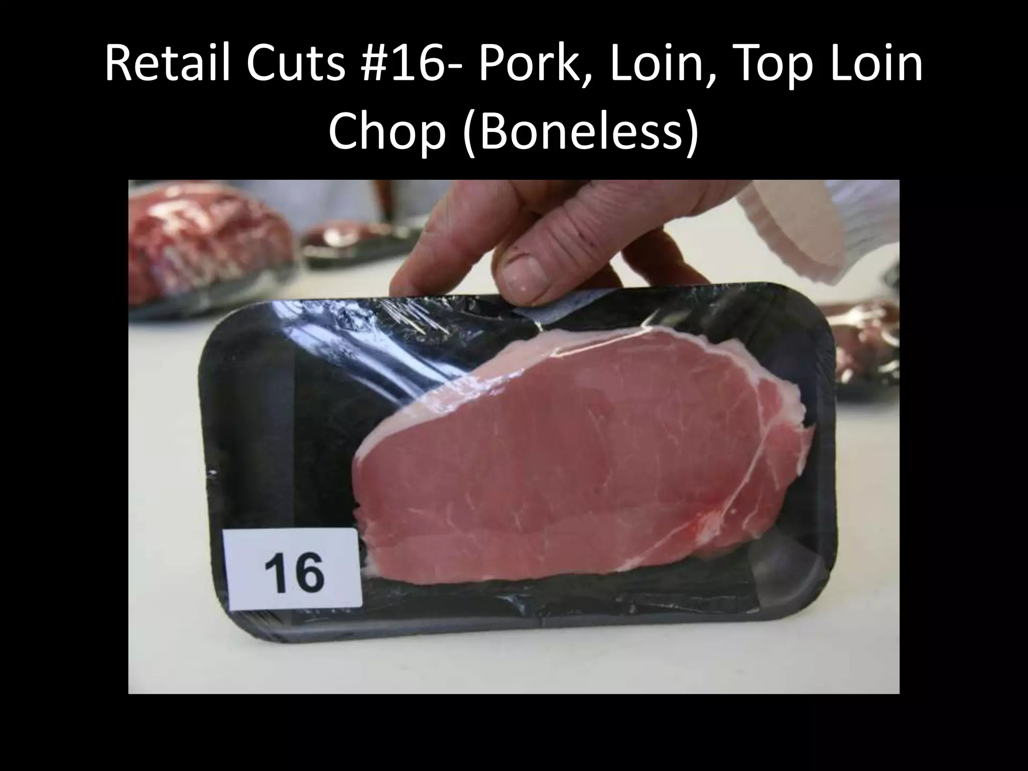 2014 Meats Judging Contest Retail Cuts | PPTX
