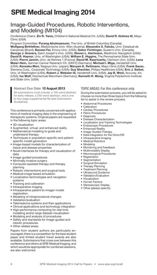 2014 Medical Imaging | PDF