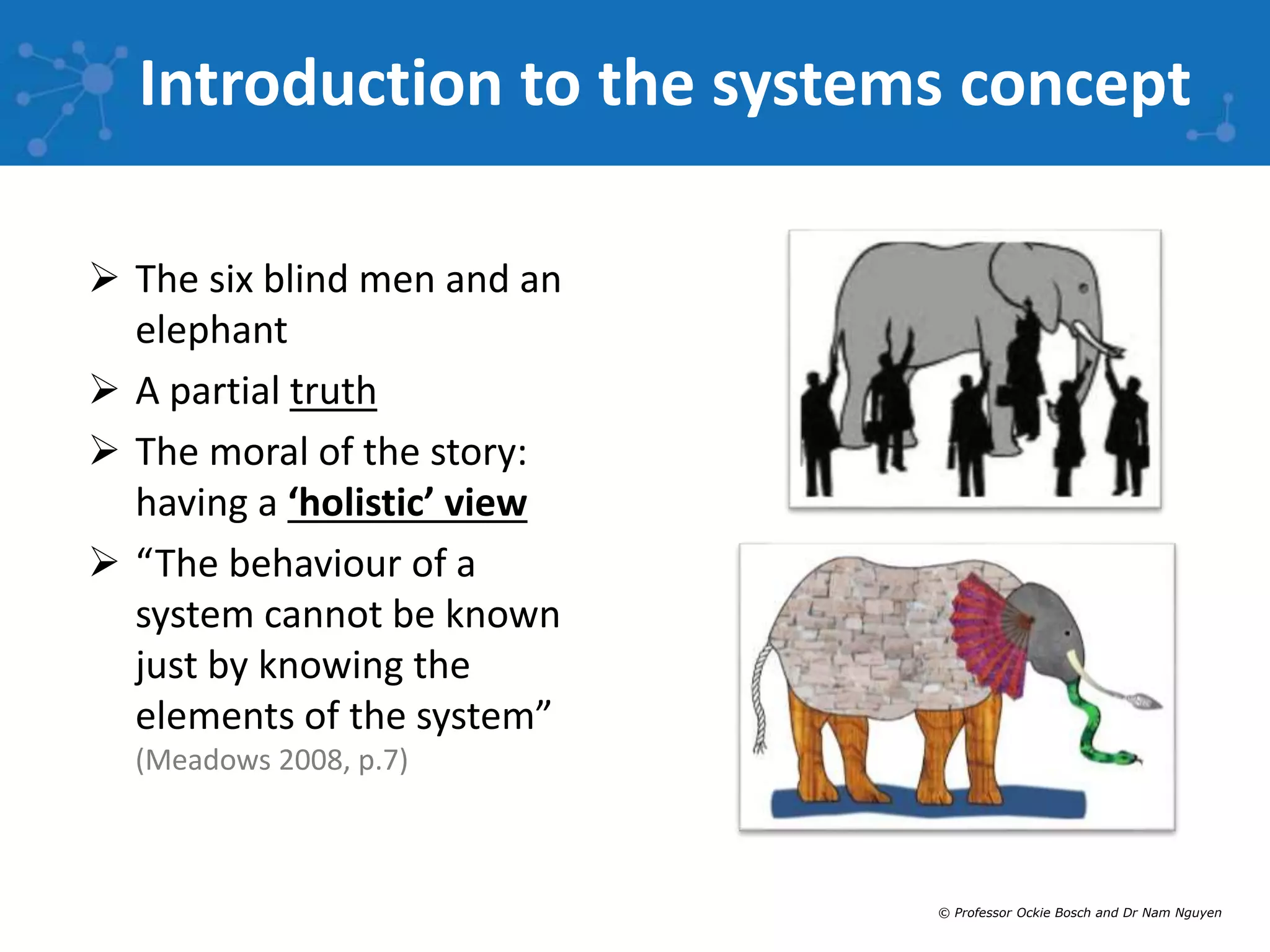 Module 1 Introduction to systems thinking | PPTX
