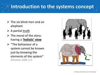 Module 1 Introduction to systems thinking | PPTX
