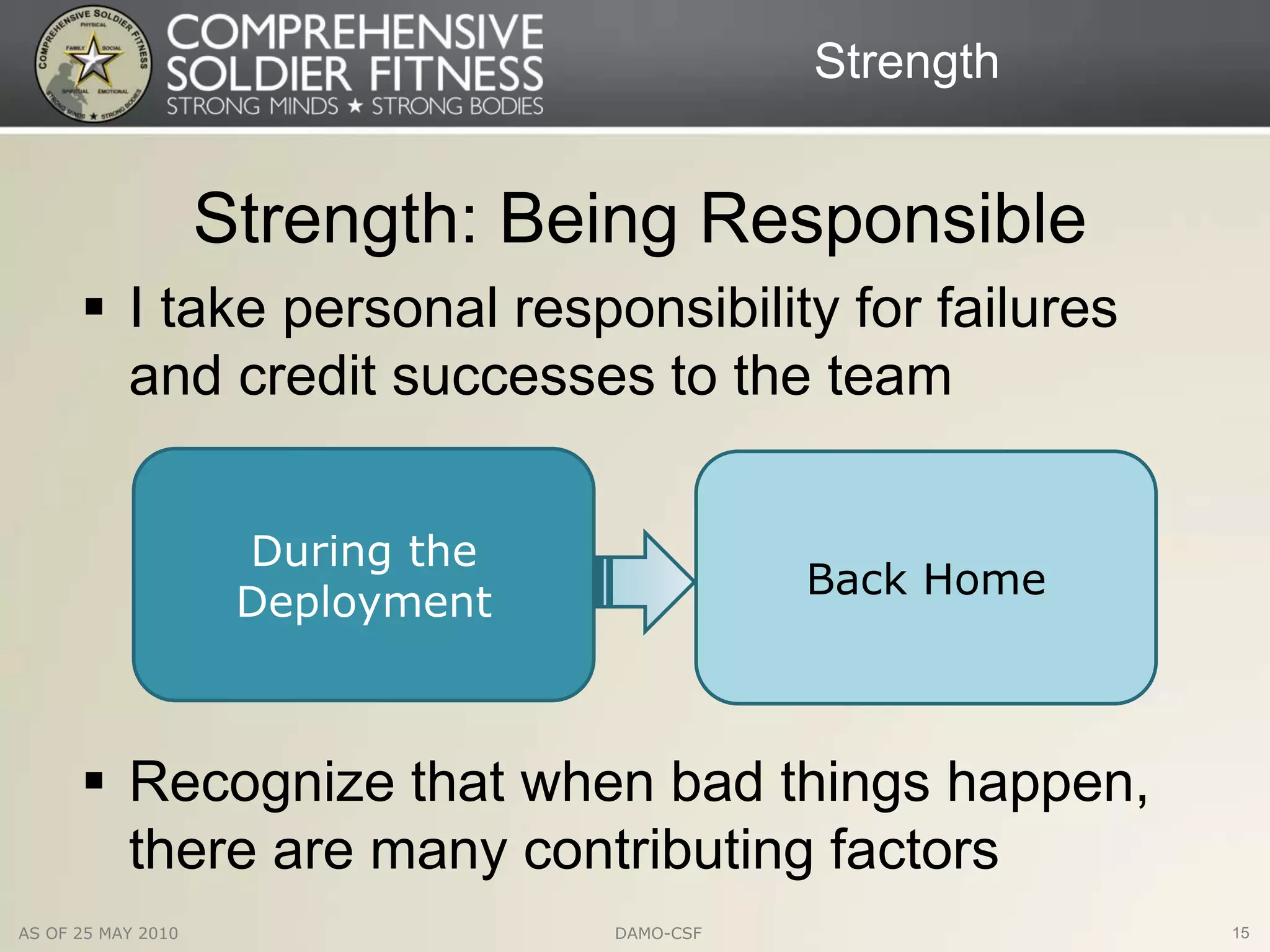 2014 Master Resiliency Training by Cary McEntee | PPTX
