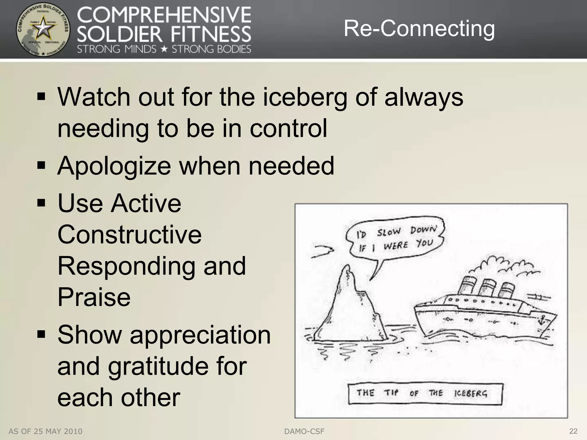 2014 Master Resiliency Training by Cary McEntee | PPTX