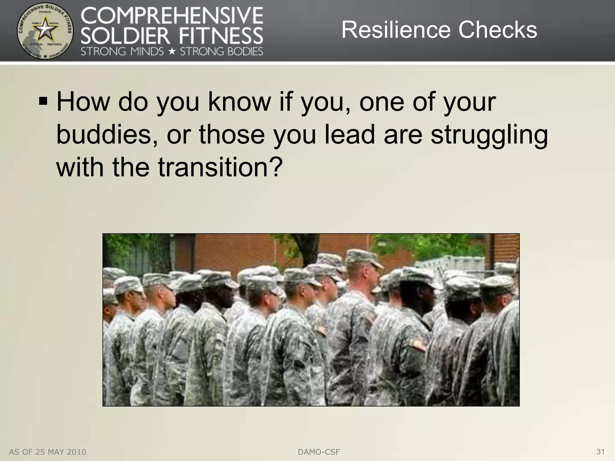 2014 Master Resiliency Training by Cary McEntee | PPTX