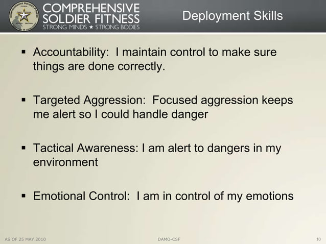 2014 Master Resiliency Training by Cary McEntee | PPTX