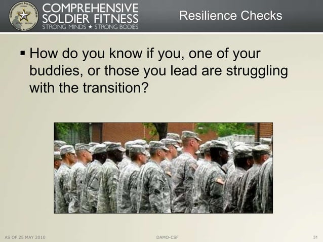 2014 Master Resiliency Training by Cary McEntee | PPTX
