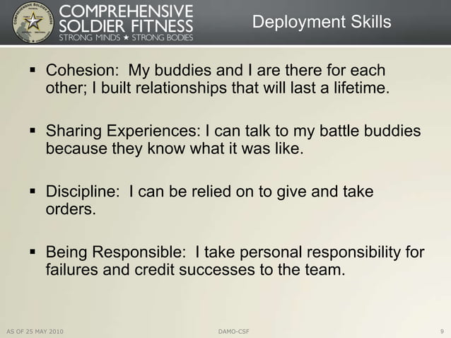 2014 Master Resiliency Training by Cary McEntee | PPTX