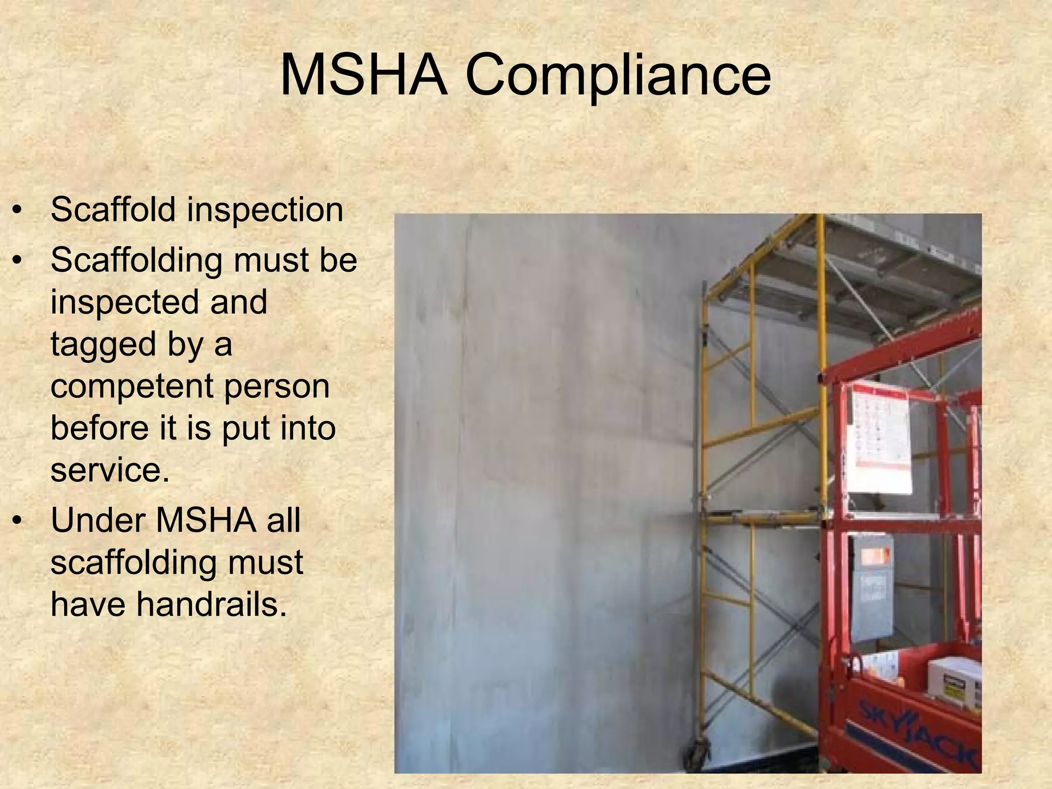 2014 msha compliance amm | PDF