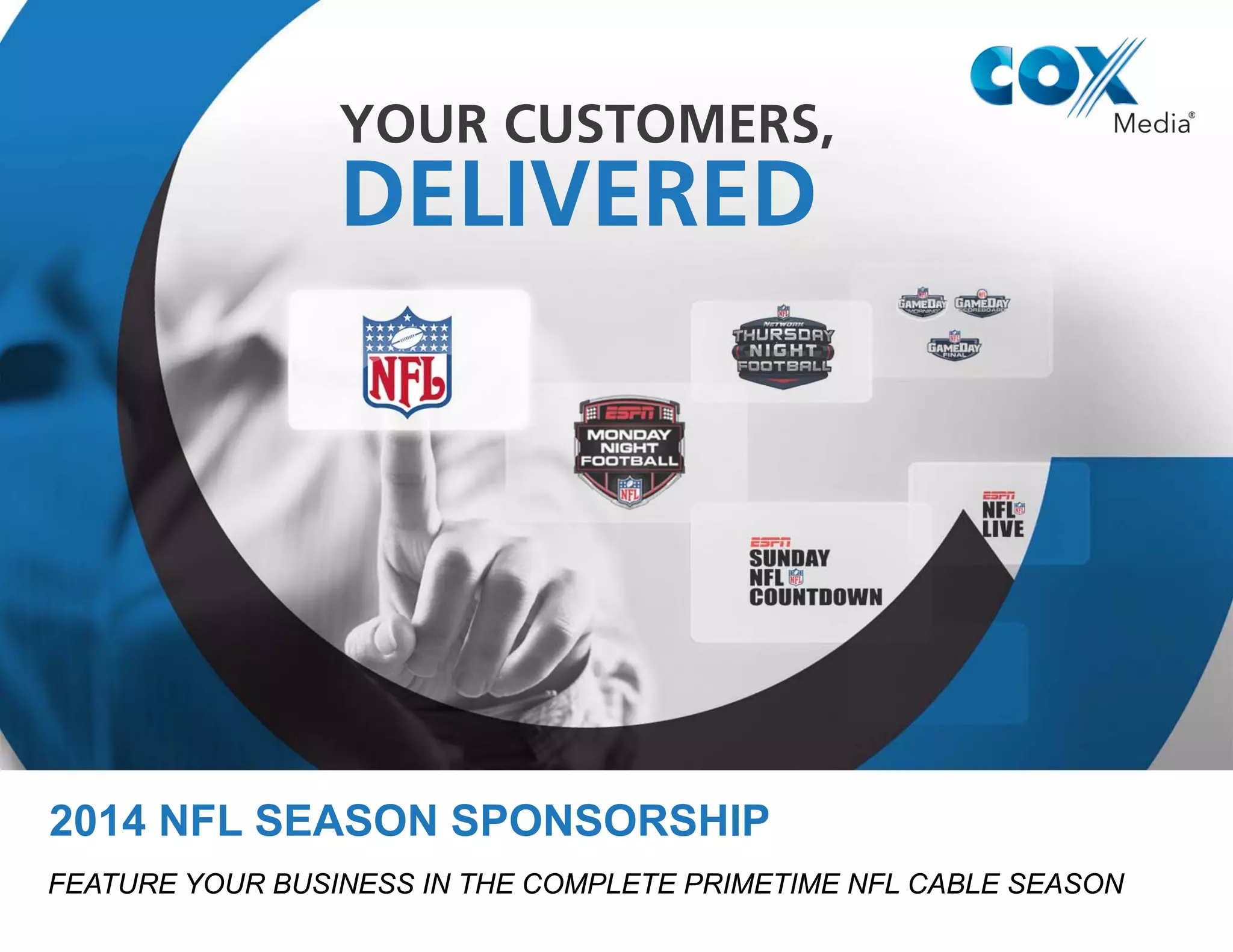 2014 NFL Sponsorship Sales Deck | PDF | Home Entertainment Systems ...