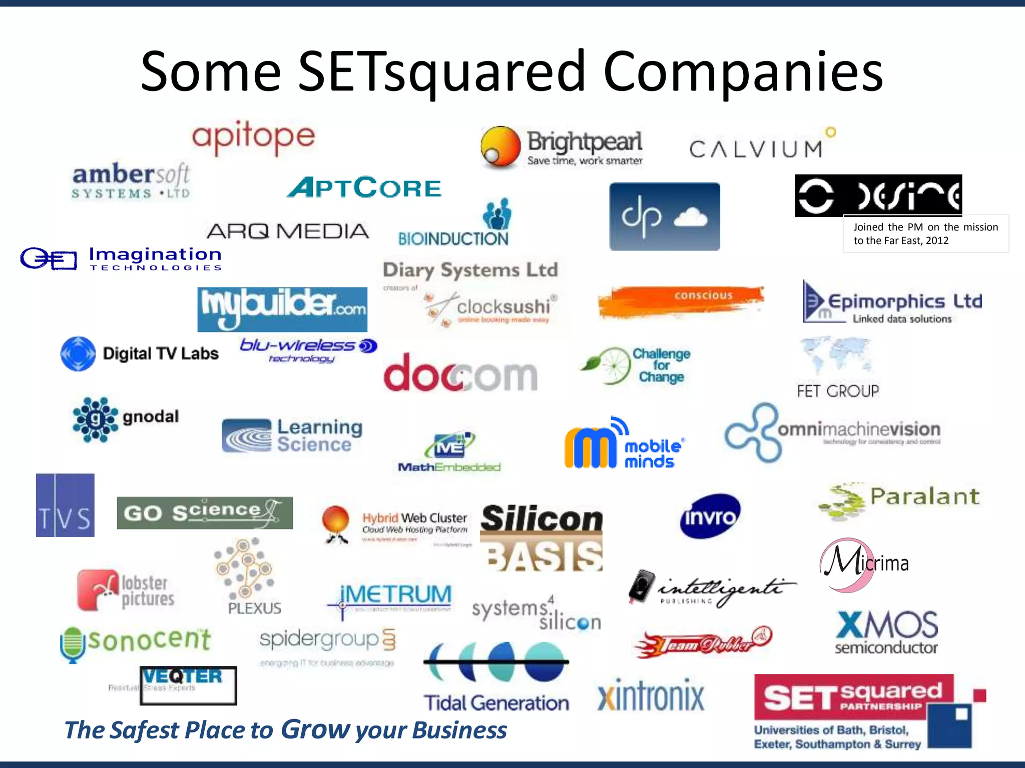 2014 October general SETsquared introduction | PPT