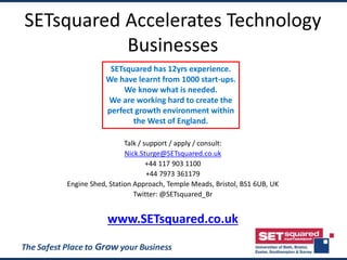 2014 October general SETsquared introduction | PPTX