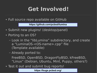 2014 - Lumina DE Overview | PPT