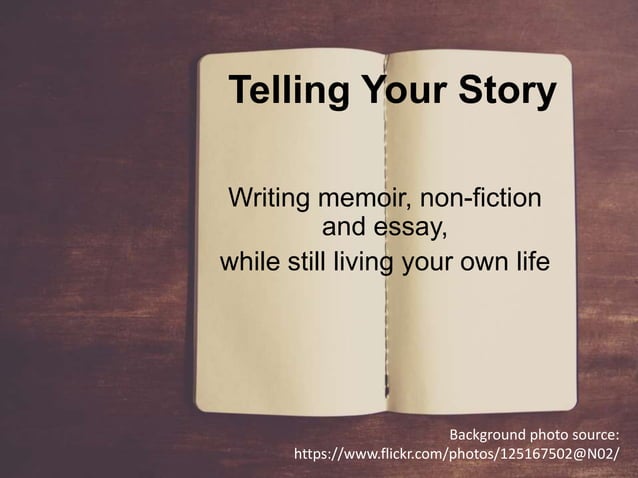 2014 owl memoir nonfiction essay | PPT