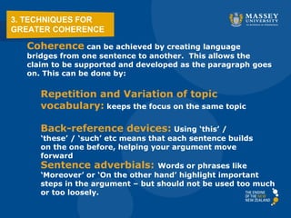 2014 paragraph structuring | PPT