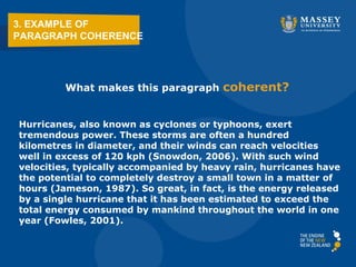 2014 paragraph structuring | PPT