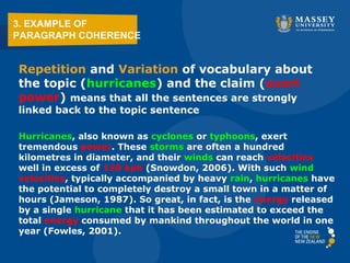 2014 paragraph structuring | PPT