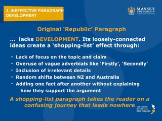 2014 paragraph structuring | PPT