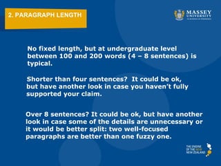 2014 paragraph structuring | PPT