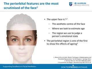 Training for periorbital and upper face treatment with botox and ...