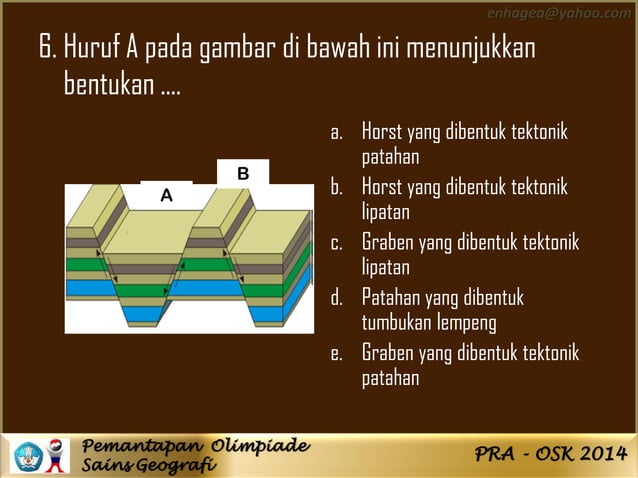 Soal Latihan OSK Geografi nhuda | PPT