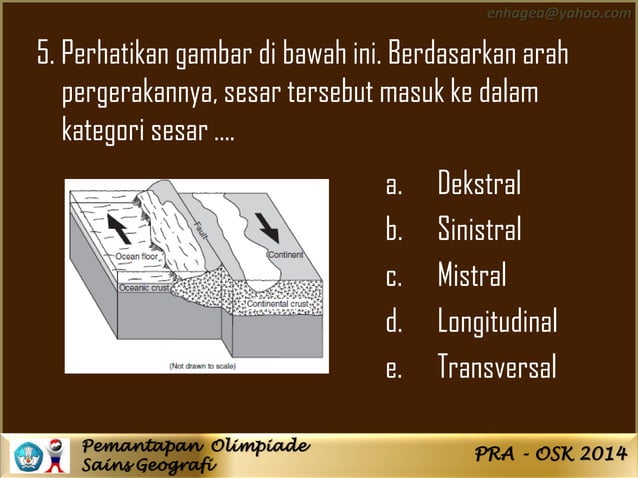 Soal Latihan OSK Geografi nhuda | PPT