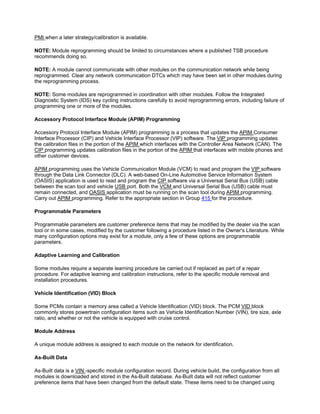 2014 Programmable Parameters | PDF