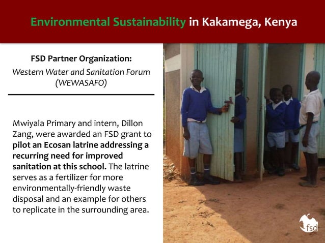 FSD's 2014 Projects: Africa | PPTX