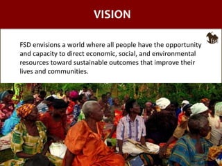 FSD's 2014 Projects: Africa | PPTX