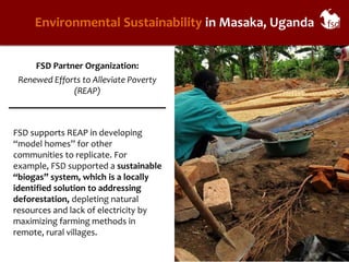 FSD's 2014 Projects: Africa | PPTX