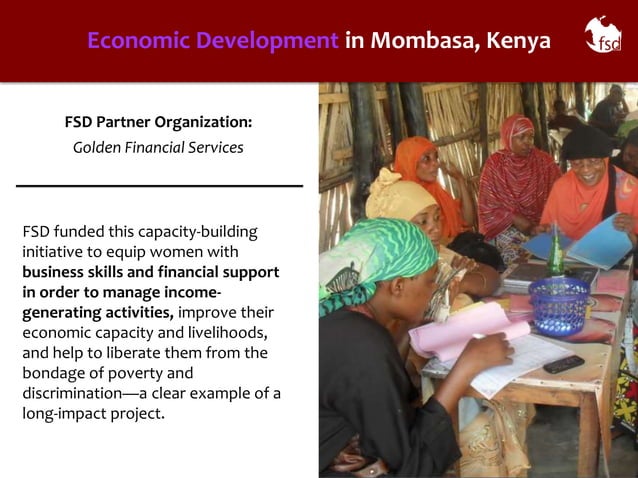 FSD's 2014 Projects: Africa | PPTX