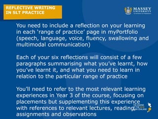 2014 reflective writing workshop for SLT Year 3 students | PPTX ...