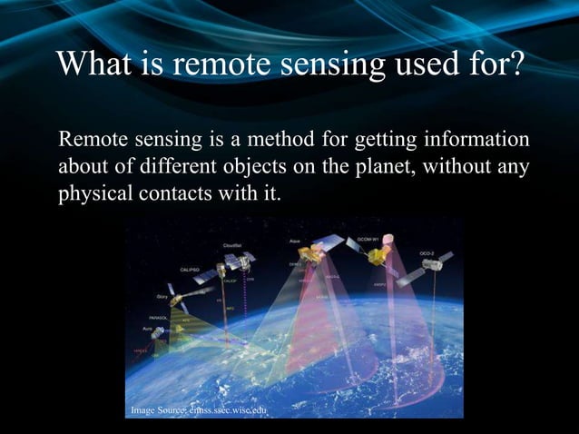 Remote Sensing | PPT