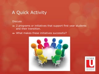 Using Lizzio’s ‘Five Senses’ to Shape Residents’ First Year Experience ...